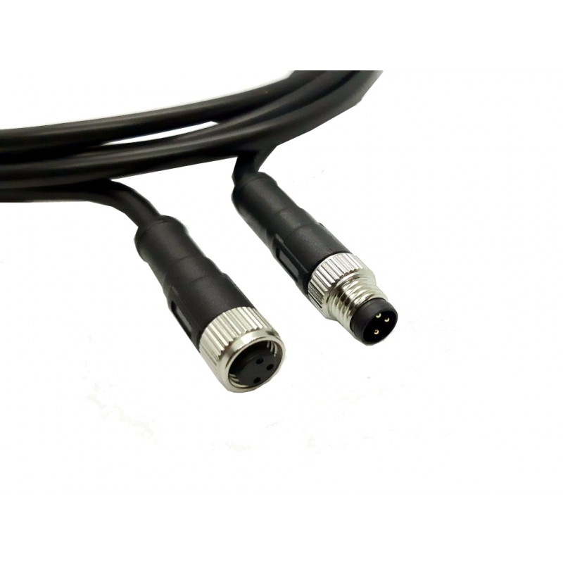 Sensor Extension Cable M8 3p Female To M8 3p Male